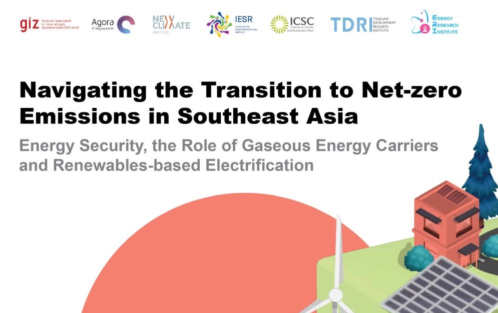 Navigating the Transition to Net-zero Emissions in Southeast Asia – Energy Security, the Role of ...